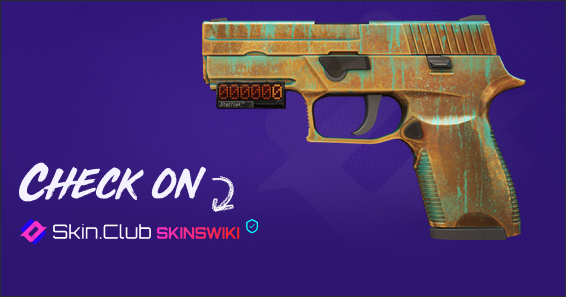 StatTrak™ P250 | Verdigris (Field-Tested)