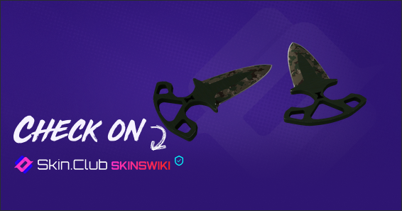 StatTrak™ Shadow Daggers | Forest DDPAT (Field-Tested)