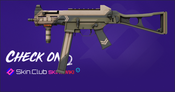 StatTrak™ UMP-45 | Corporal (Minimal Wear)