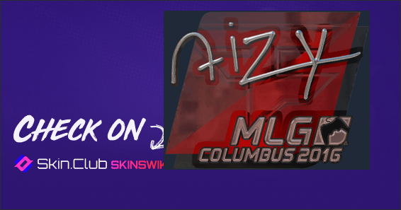 Sticker | aizy (Foil) | MLG Columbus 2016