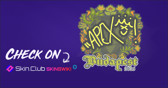 Sticker | apEX | Budapest 2025