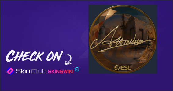 Sticker | Attacker (Gold) | Katowice 2019