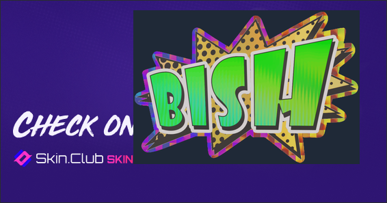 Sticker | Bish(홀로그램)