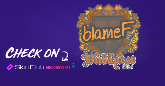 Sticker | blameF | Budapest 2025