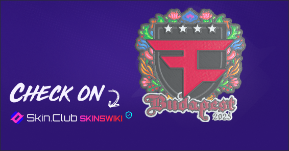 Sticker | FaZe Clan (Embroidered) | Budapest 2025