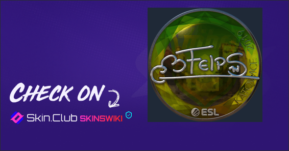Sticker | felps (Foil) | Katowice 2019