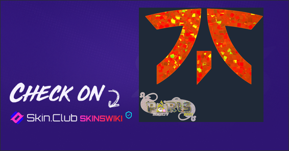 Sticker | Fnatic (Glitter) | Paris 2023