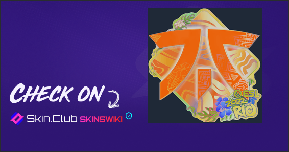 Sticker | Fnatic (Holo) | Rio 2022