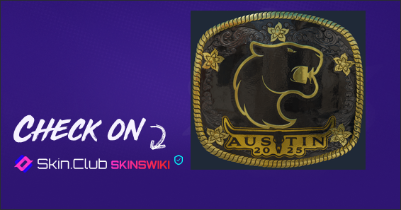 Sticker | FURIA (Gold) | Austin 2025