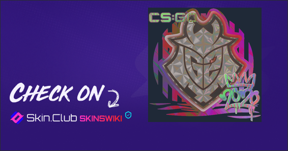 Sticker | G2 (Holo) | 2020 RMR