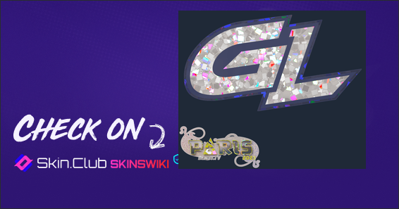 Sticker | GamerLegion (Glitter) | Paris 2023