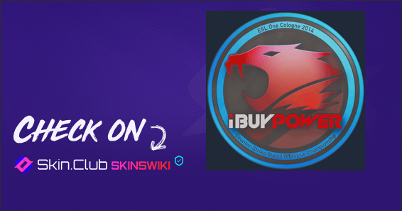 Sticker | iBUYPOWER | Cologne 2014