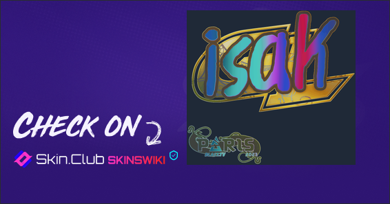 Sticker | isak (Holo) | Paris 2023