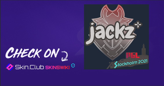 Sticker | JACKZ | Stockholm 2021