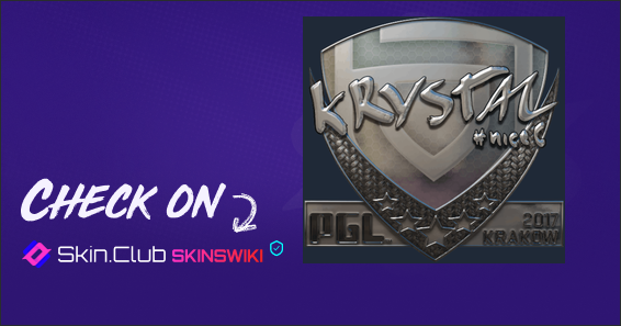 Sticker | kRYSTAL (Foil) | Krakow 2017