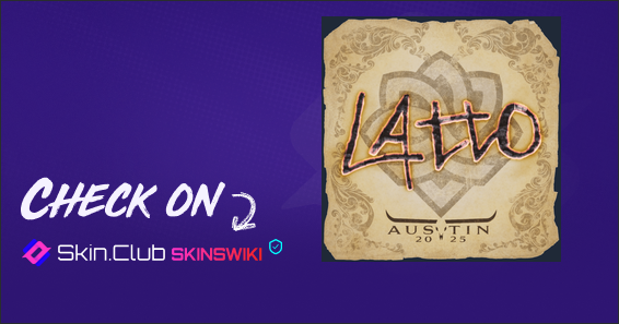 Sticker | latto | Austin 2025