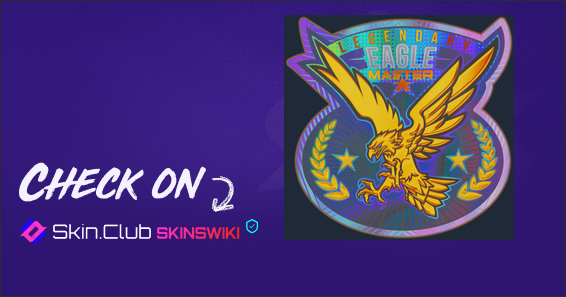 Sticker | Legendary Eagle Master (Holo)