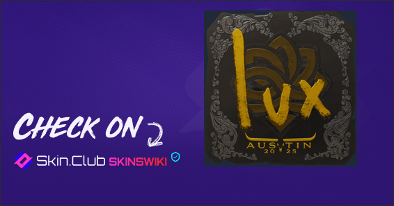 Sticker | lux（闪亮）| 2025年奥斯汀锦标赛