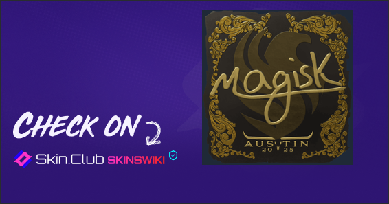 Sticker | Magisk (Gold) | Austin 2025