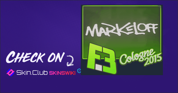 Sticker | markeloff | Cologne 2015