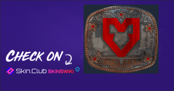 Sticker | MOUZ (Foil) | Austin 2025
