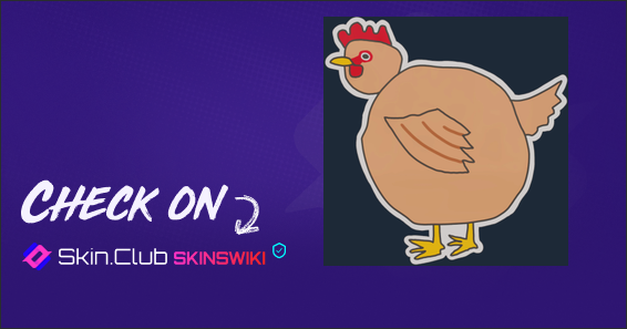 Sticker | Poorly Drawn Chicken