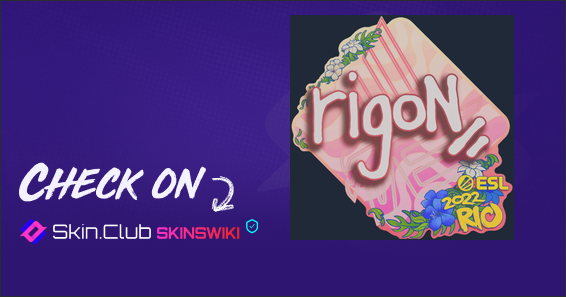 Sticker | rigoN | Rio 2022