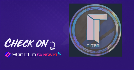 Sticker | Titan (Holo) | Cologne 2014