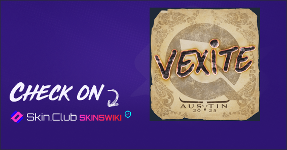 Sticker | vexite | Austin 2025