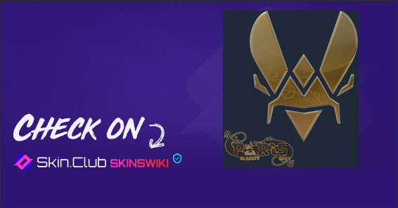 Sticker | Vitality (Gold) | Paris 2023