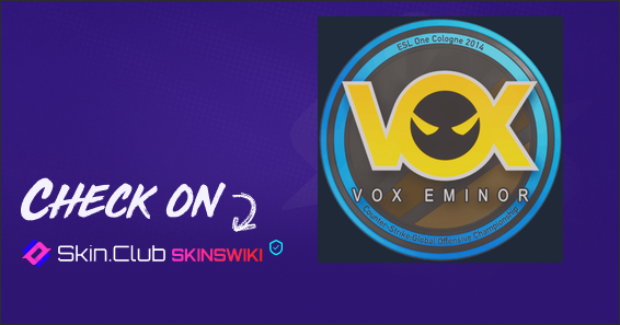 Sticker | Vox Eminor | Cologne 2014