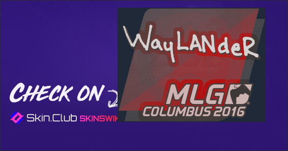 Sticker | wayLander | MLG Columbus 2016
