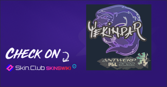 Sticker | YEKINDAR | Antwerp 2022