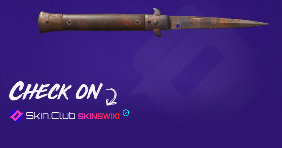 Stiletto Knife | Rust Coat (Battle-Scarred)