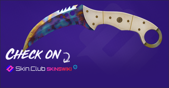 Talon Knife | Case Hardened (Minimal Wear) - Skins Wiki