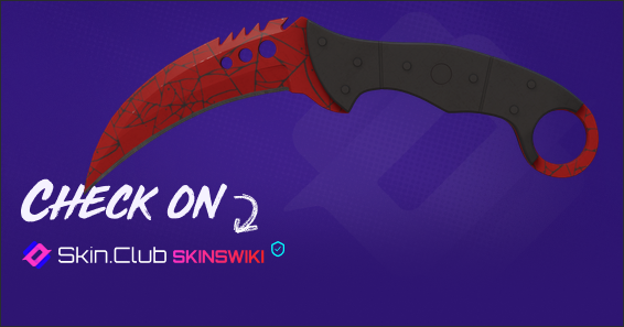 Talon Knife | Crimson Web (Factory New)