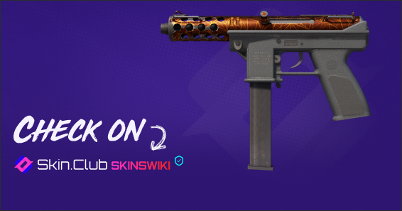 Tec-9 | Red Quartz (Field-Tested)