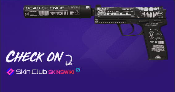 USP-S | Ticket to Hell (Minimal Wear)