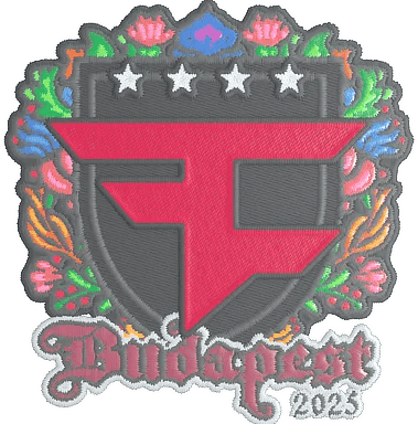 Sticker | FaZe Clan (Embroidered) | Budapest 2025