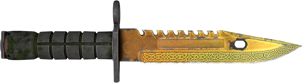 StatTrak™ M9 Bayonet | Lore (Well-Worn)