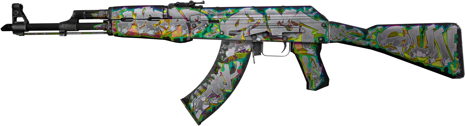 AK-47 | Head Shot (Well-Worn)
