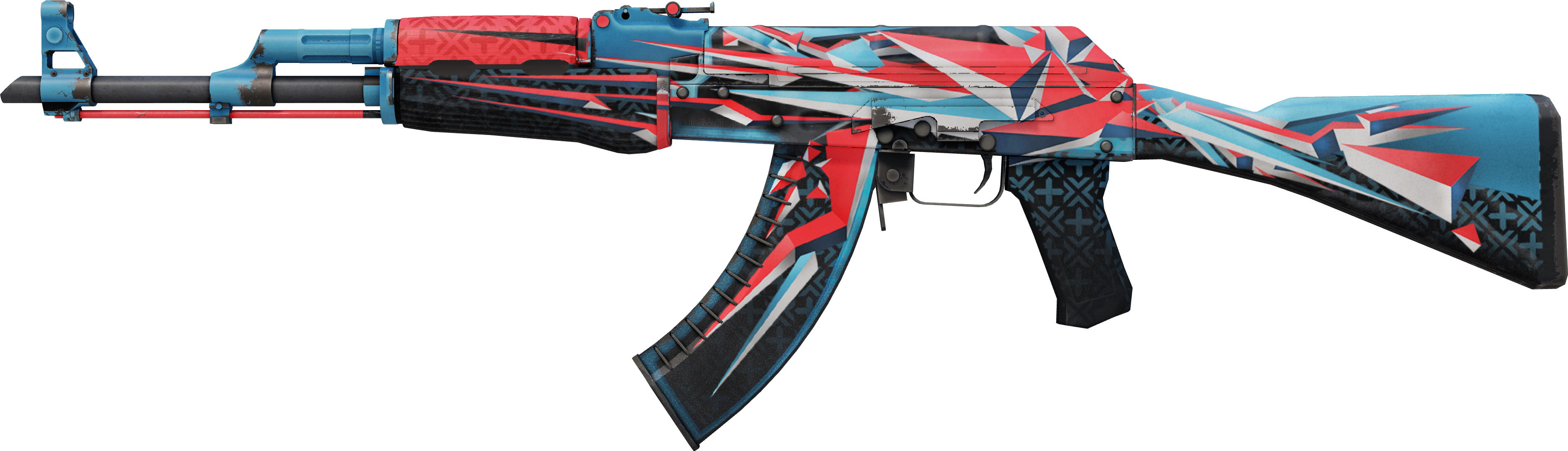 AK-47 | Point Disarray (Minimal Wear)