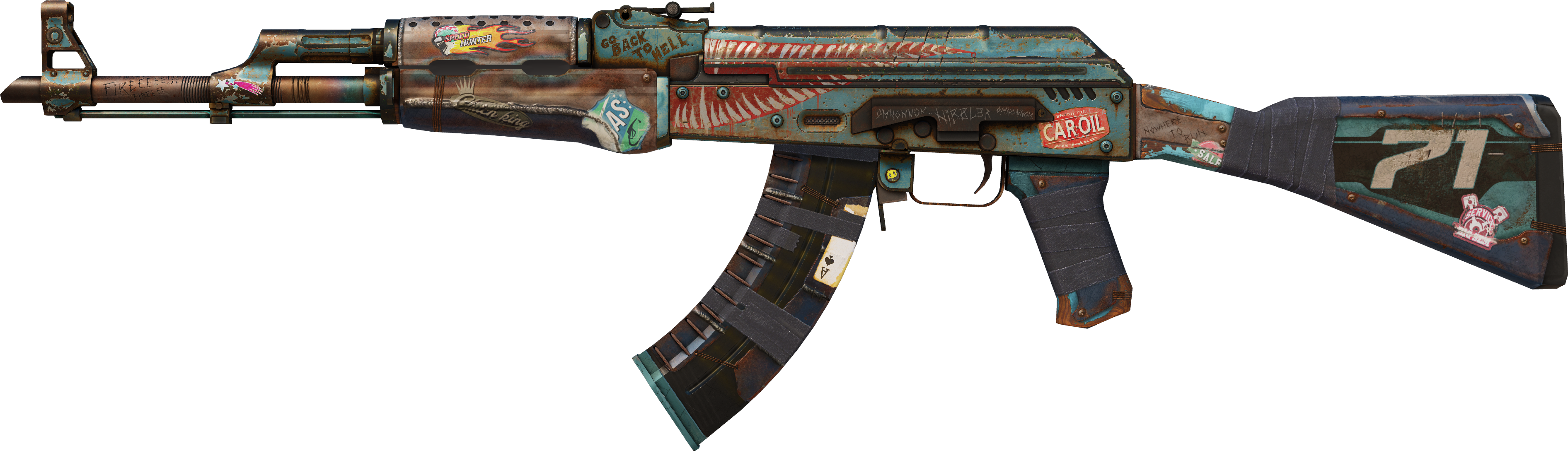 AK-47 | Rat Rod (戰場實測)