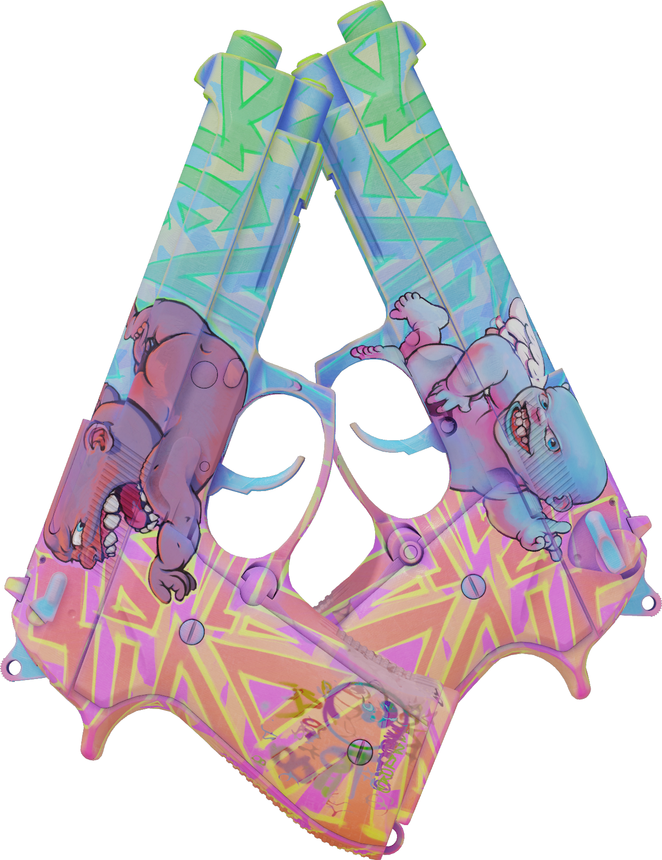 Dual Berettas | Sweet Little Angels (未使用)