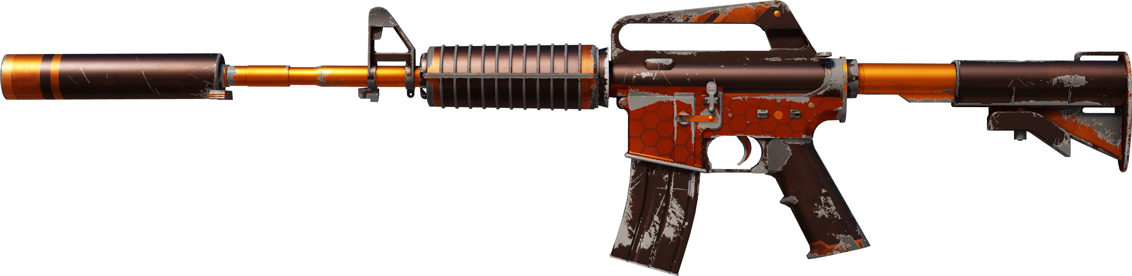 M4A1-S | Atomic Alloy (かなり摩耗)