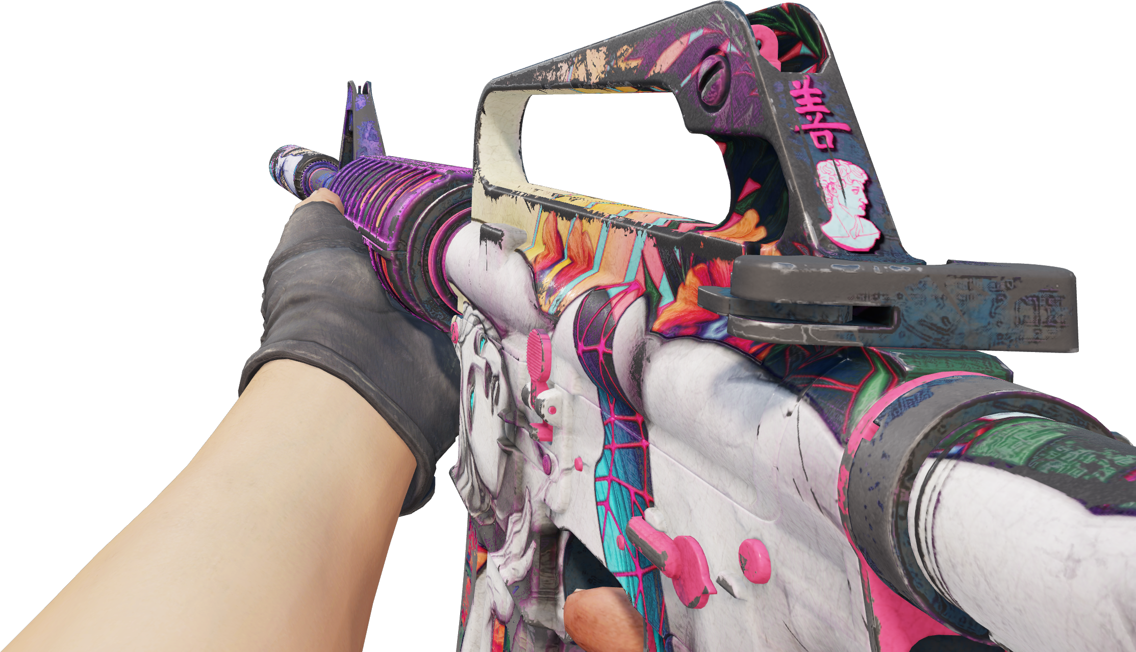 M4A1-S | Vaporwave (Well-Worn)