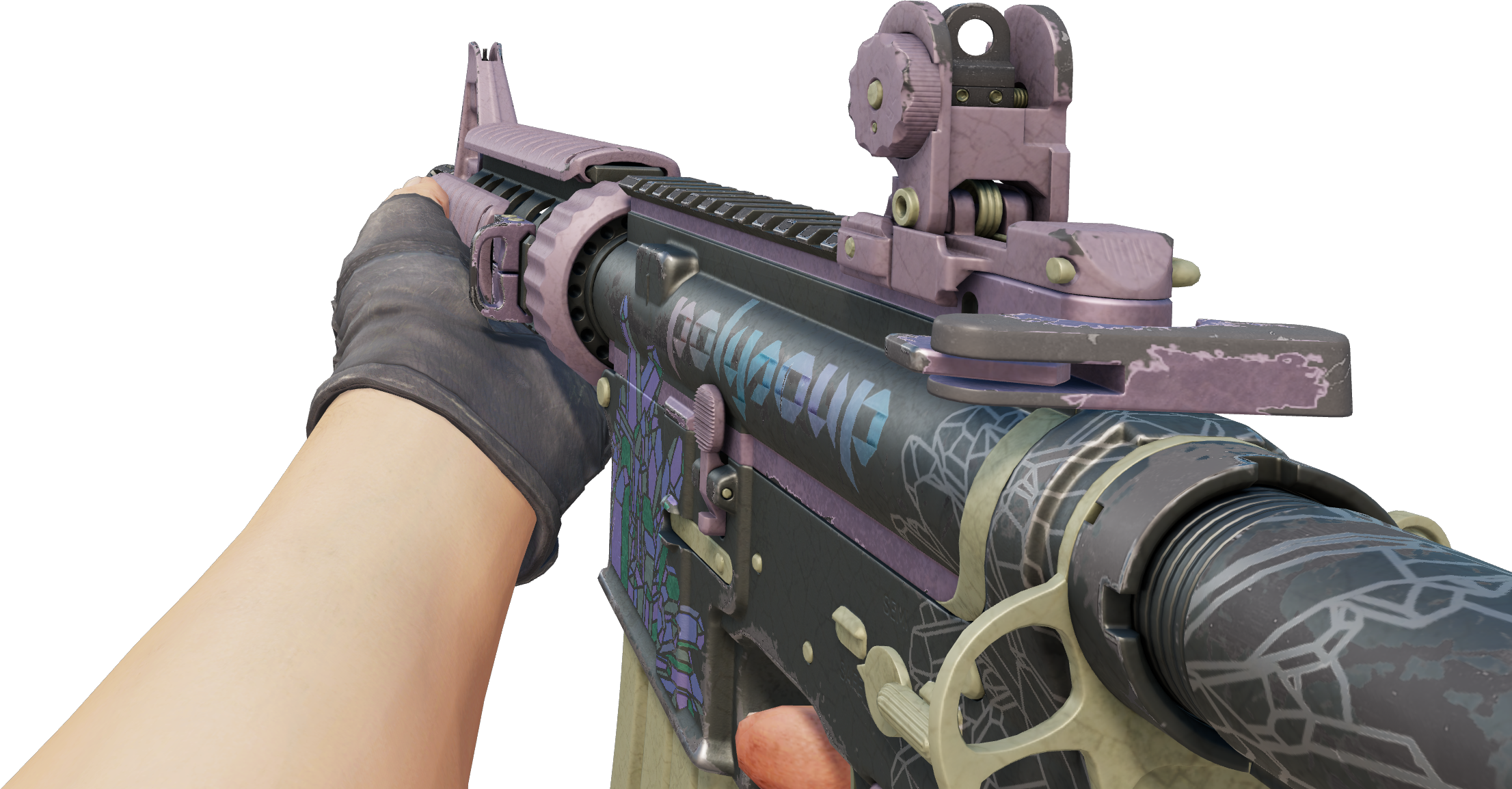 M4A4 | Polysoup (かなり摩耗)