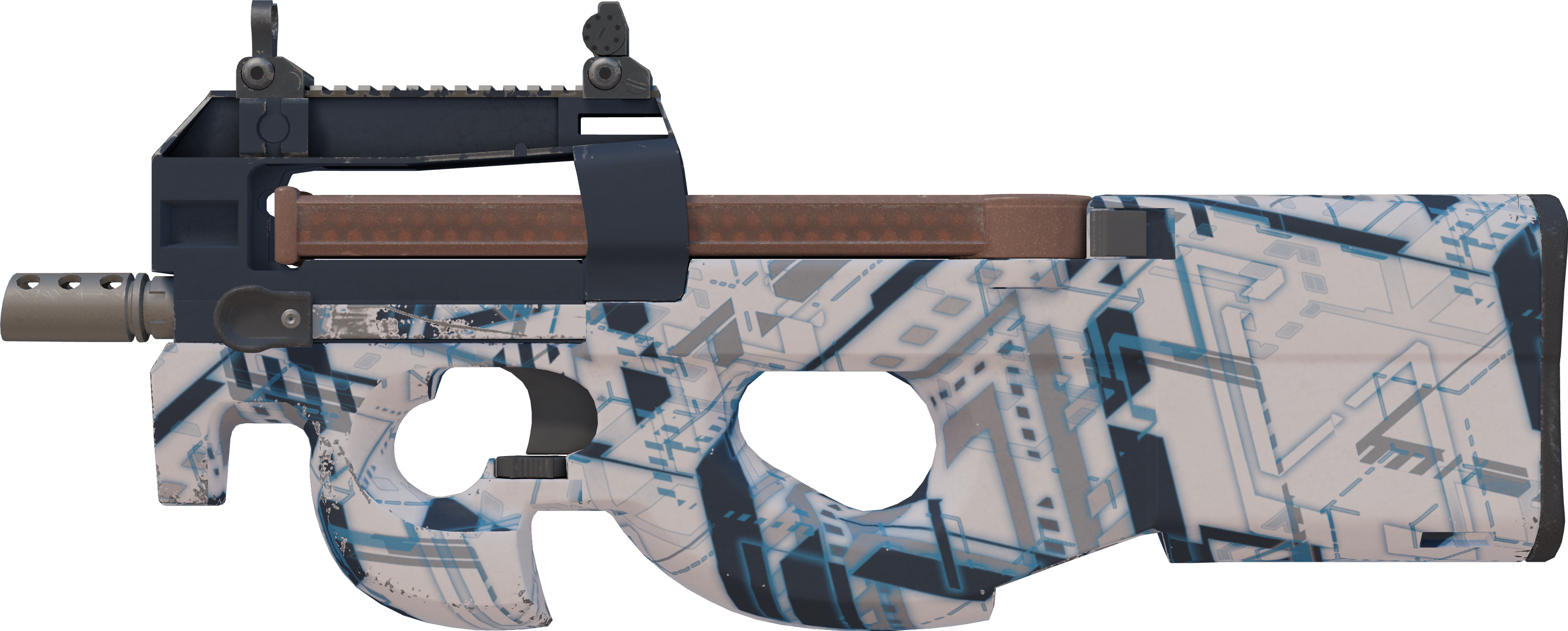 P90 | Esquemático (Recién fabricado)