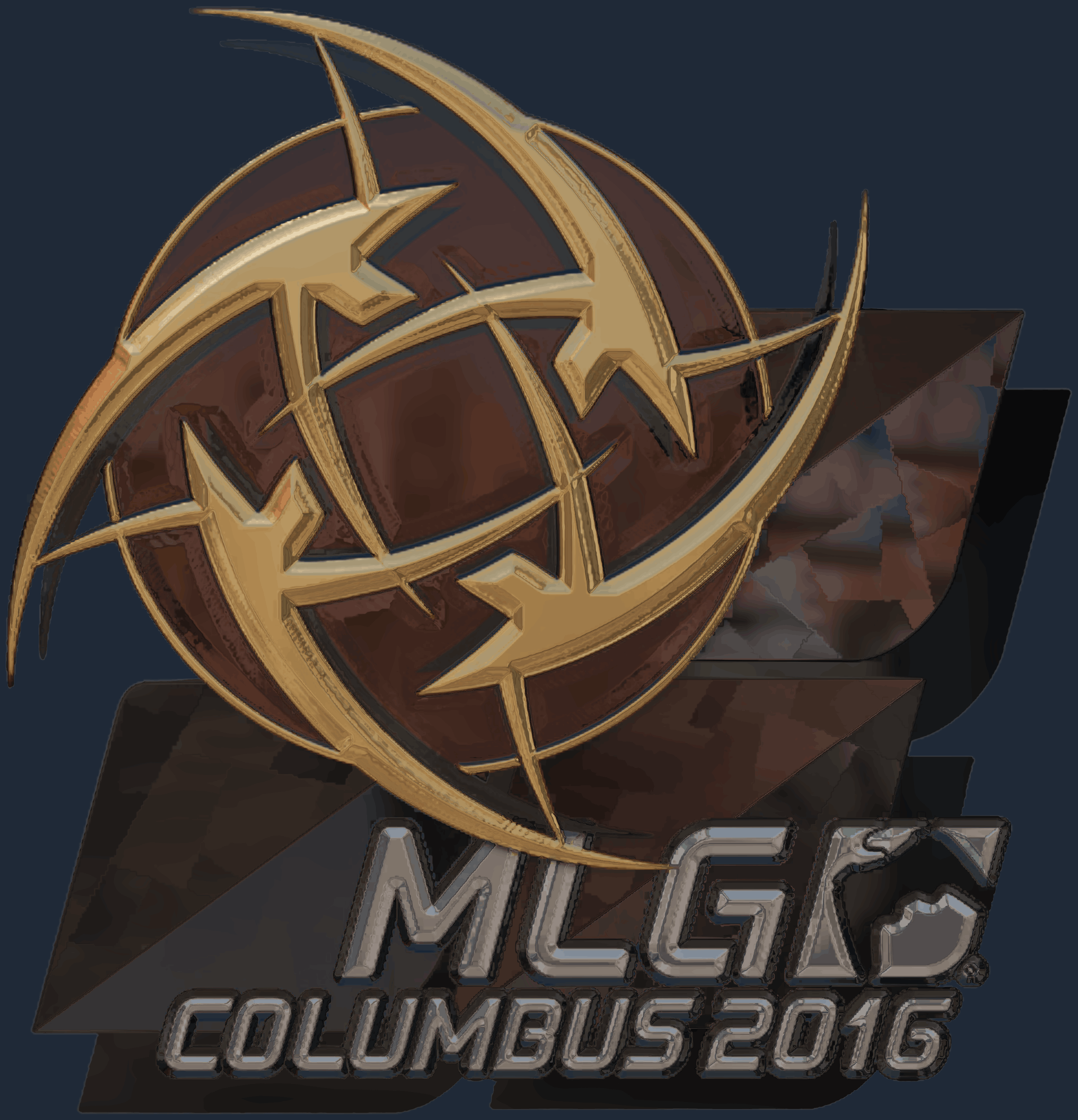 Sticker | Ninjas in Pyjamas (Foil) | MLG Columbus 2016