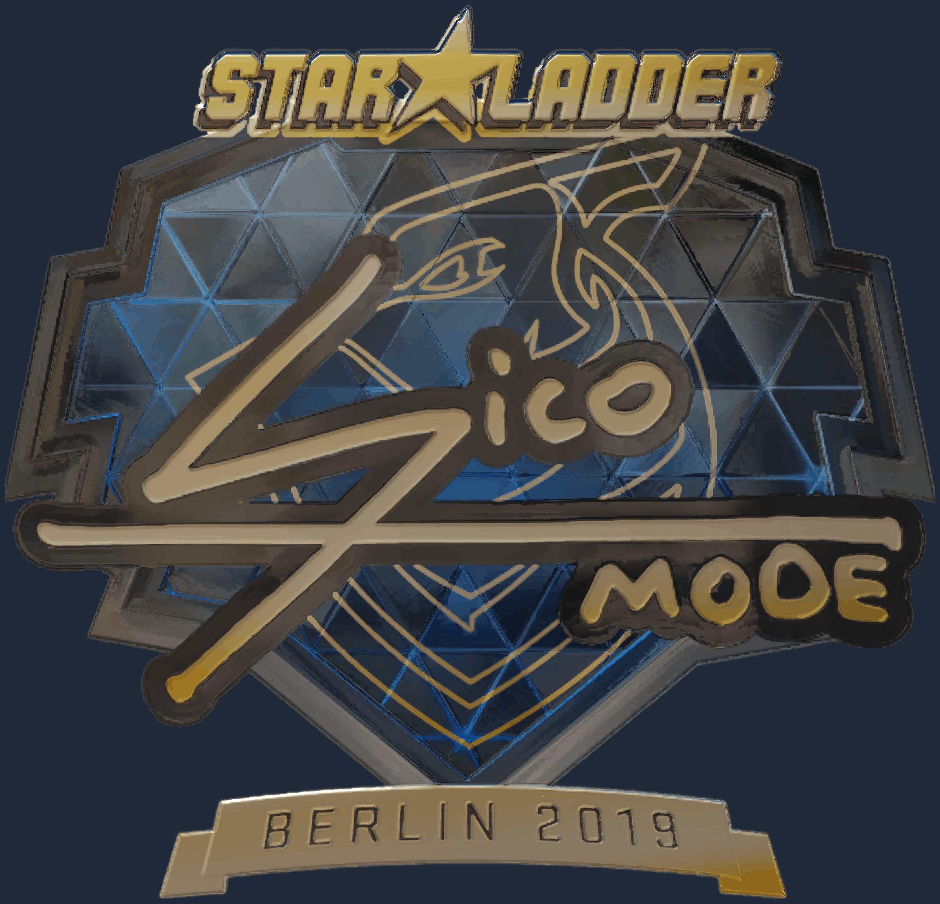 Sticker | Sico (Gold) | Berlin 2019